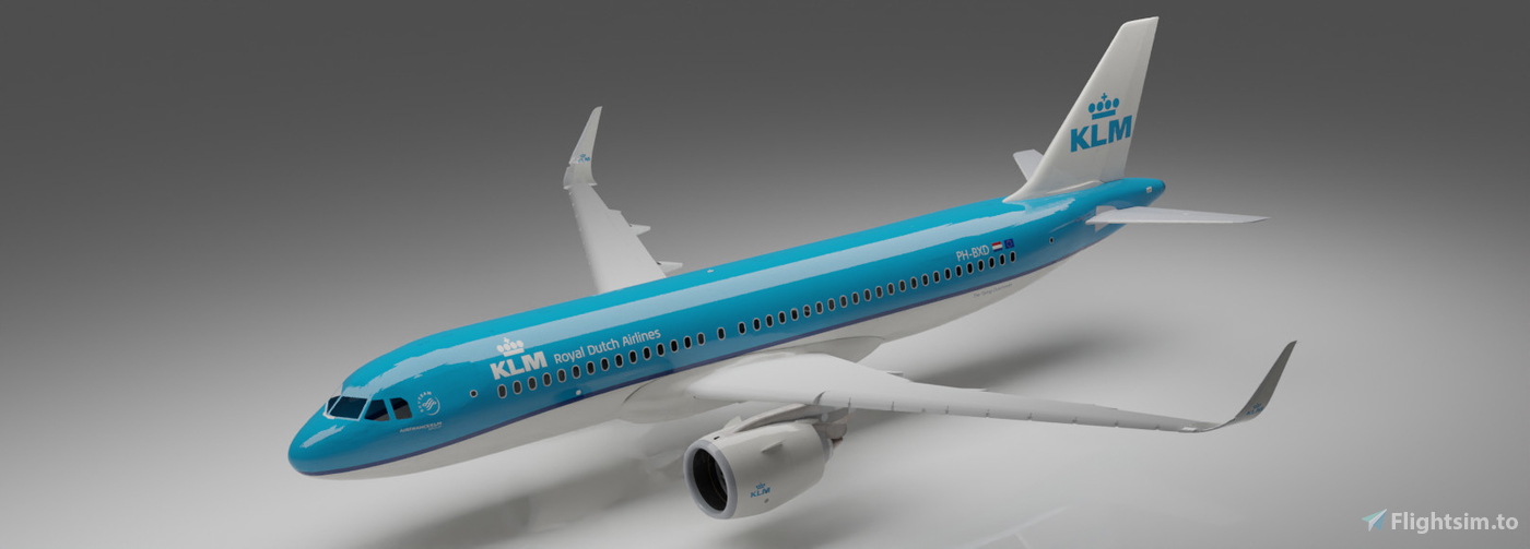iniBuilds A320neo - KLM [PH-BXD] for Microsoft Flight Simulator | MSFS