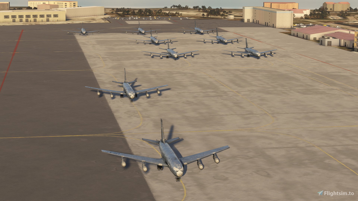 KMCF MacDill AFB Static Aircraft for Microsoft Flight Simulator | MSFS