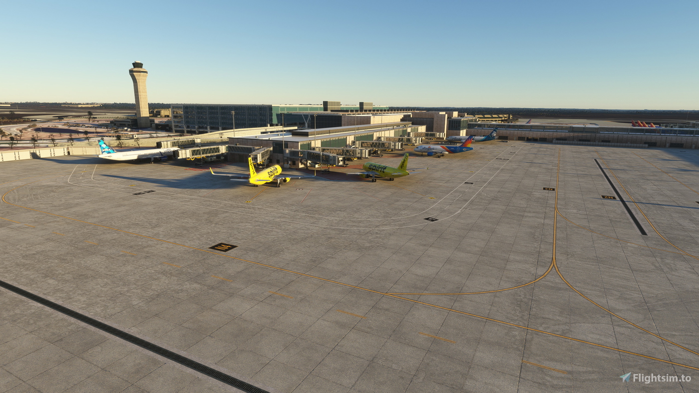 KMCI FSLTL Static Aircraft V2.0 for Microsoft Flight Simulator | MSFS
