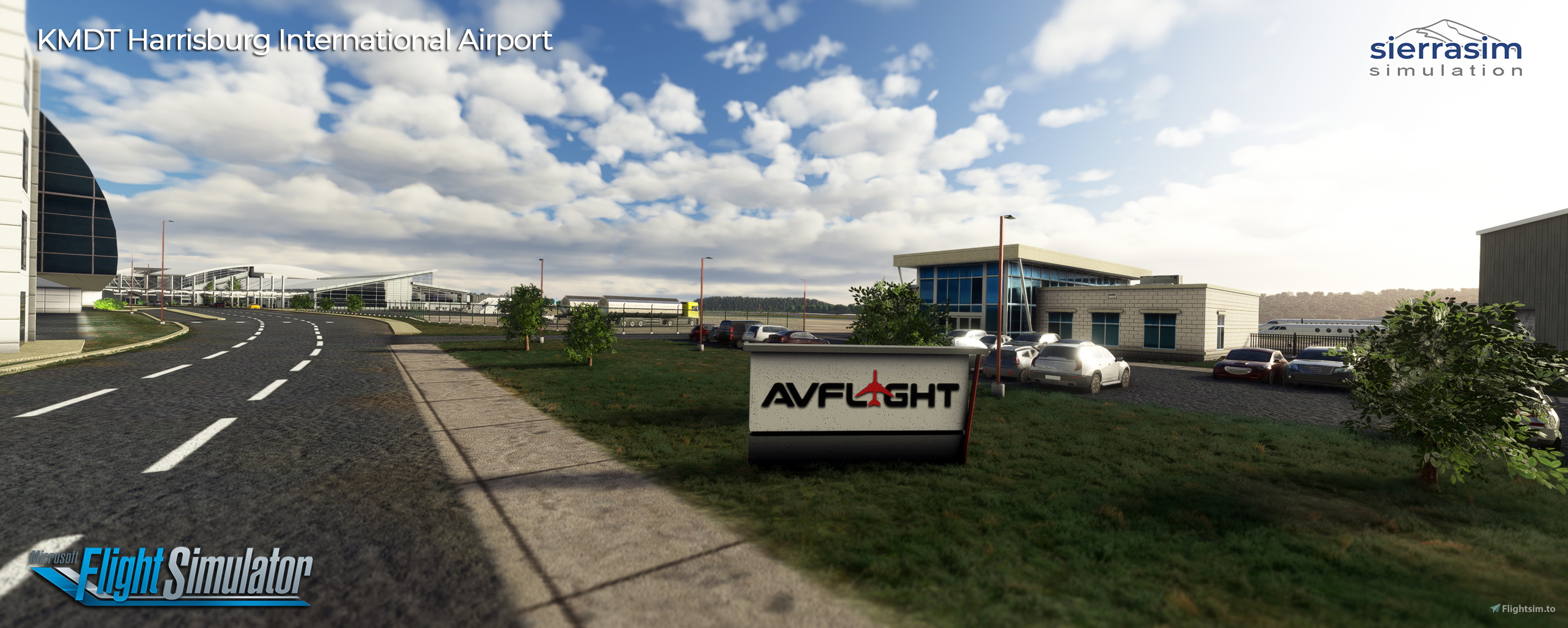 Sierrasim - KMDT - Harrisburg International Airport for Microsoft ...