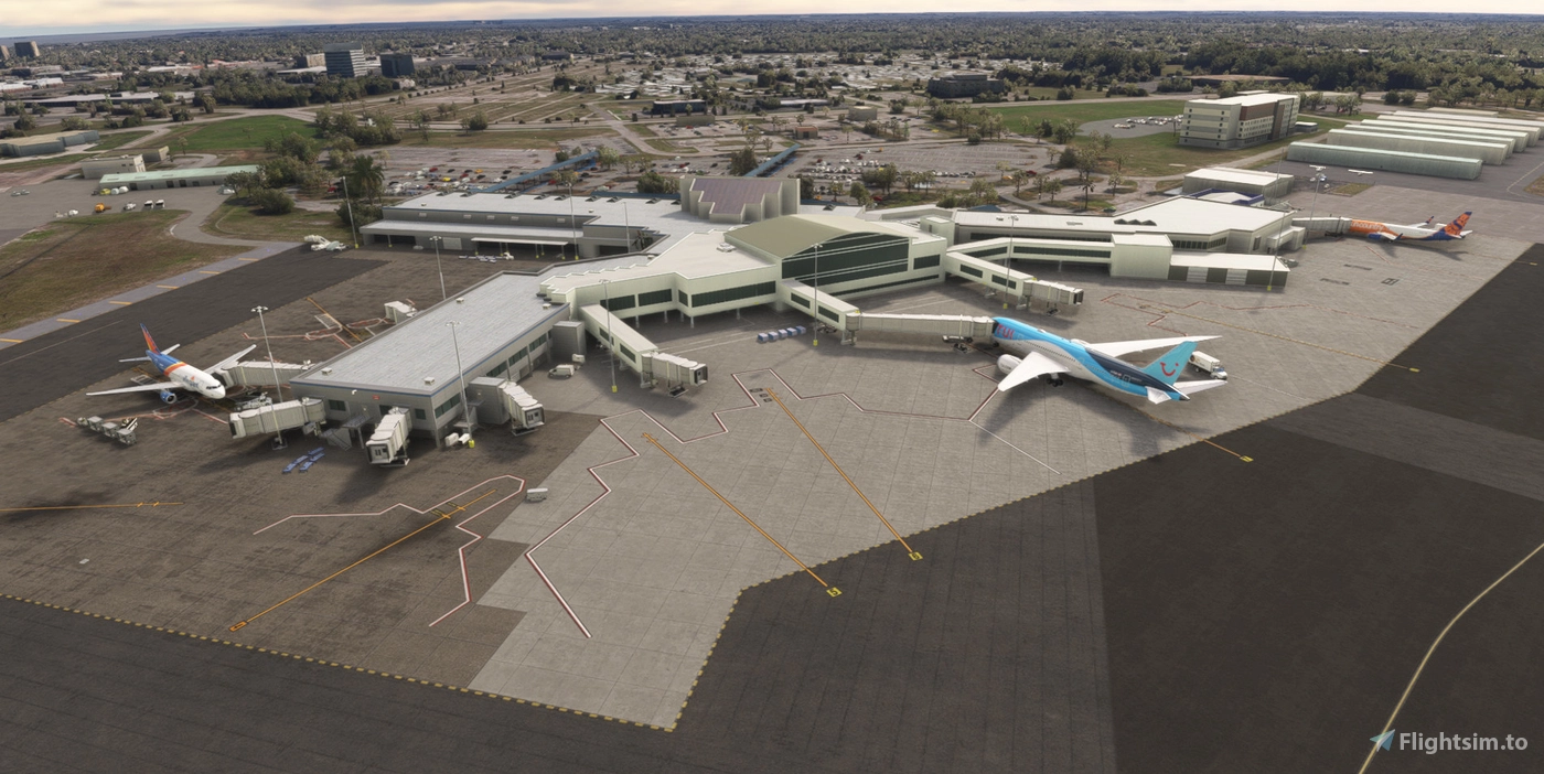 KMLB - Melbourne Orlando Intl Airport for Microsoft Flight Simulator | MSFS