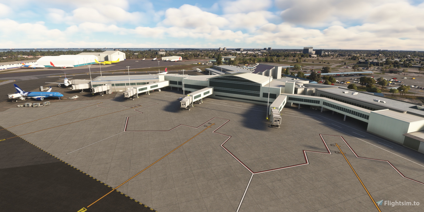 KMLB - Melbourne Orlando Intl Airport for Microsoft Flight Simulator | MSFS