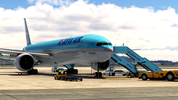 KOREAN AIR OUR PRIDE HL7203 (with Cabin Interior) / PMDG B777-300ER for Microsoft Flight ...