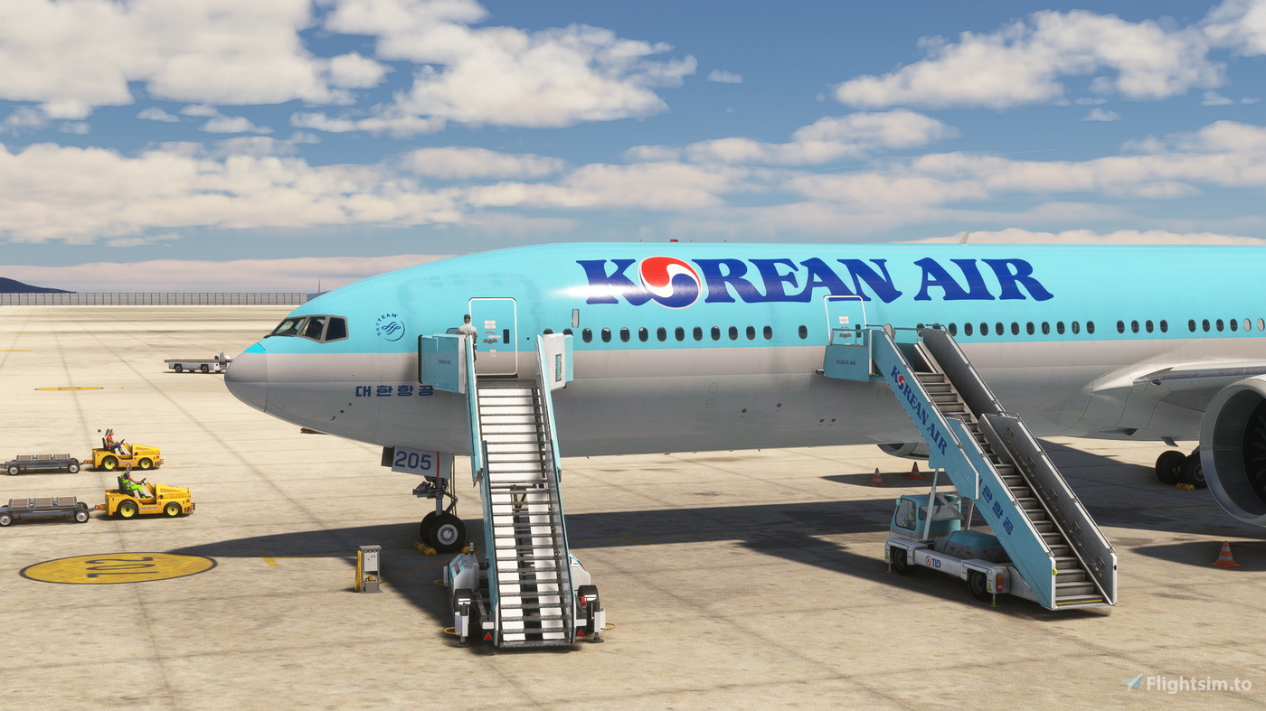 KOREAN AIR HL7205 (with Cabin Interior) / PMDG B777-300ER for Microsoft Flight Simulator | MSFS
