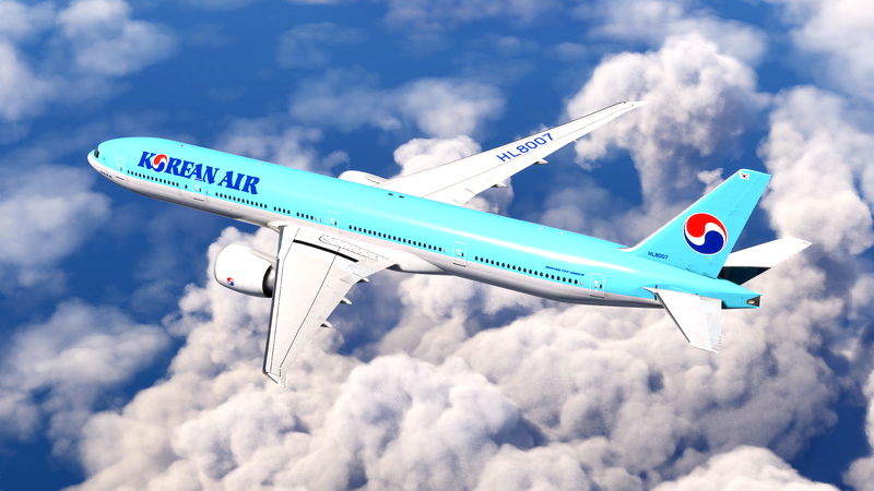 Korean Air HL8007 (with Cabin Interior) / PMDG B777-300ER for Microsoft Flight Simulator | MSFS