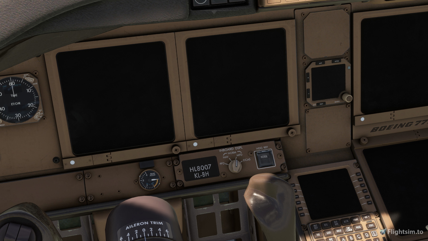 Korean Air HL8007 (with Cabin Interior) / PMDG B777-300ER für Microsoft Flight Simulator | MSFS