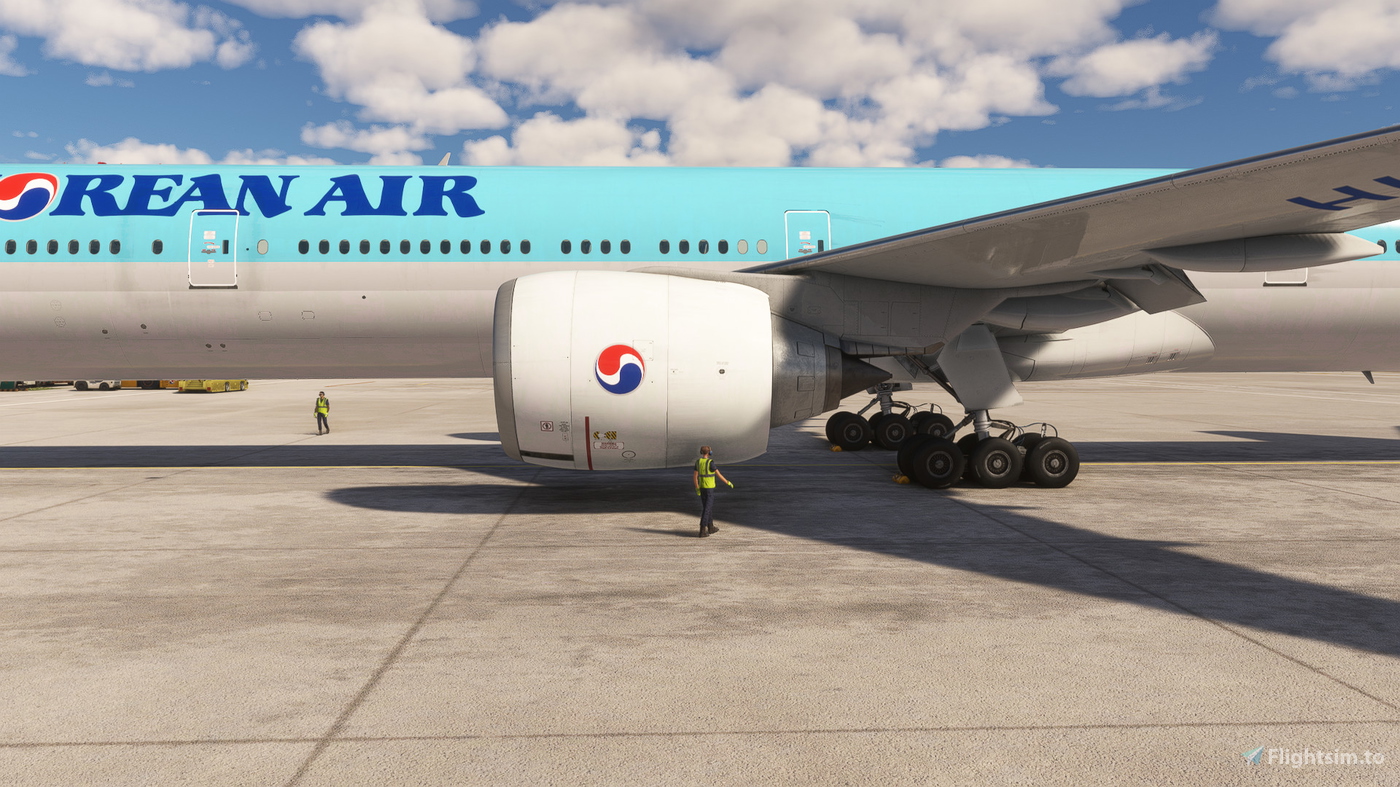 Korean Air HL8007 (with Cabin Interior) / PMDG B777-300ER for Microsoft Flight Simulator | MSFS