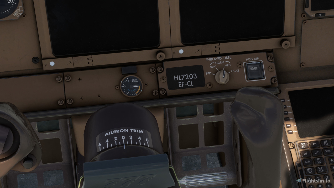 KOREAN AIR OUR PRIDE HL7203 (with Cabin Interior) / PMDG B777-300ER for Microsoft Flight ...