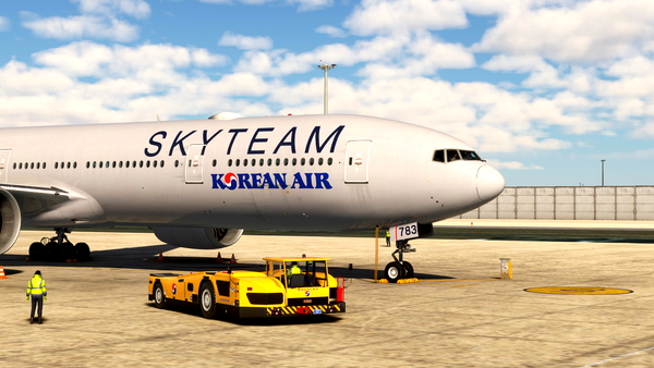 KOREAN AIR OUR PRIDE HL7203 (with Cabin Interior) / PMDG B777-300ER for Microsoft Flight ...