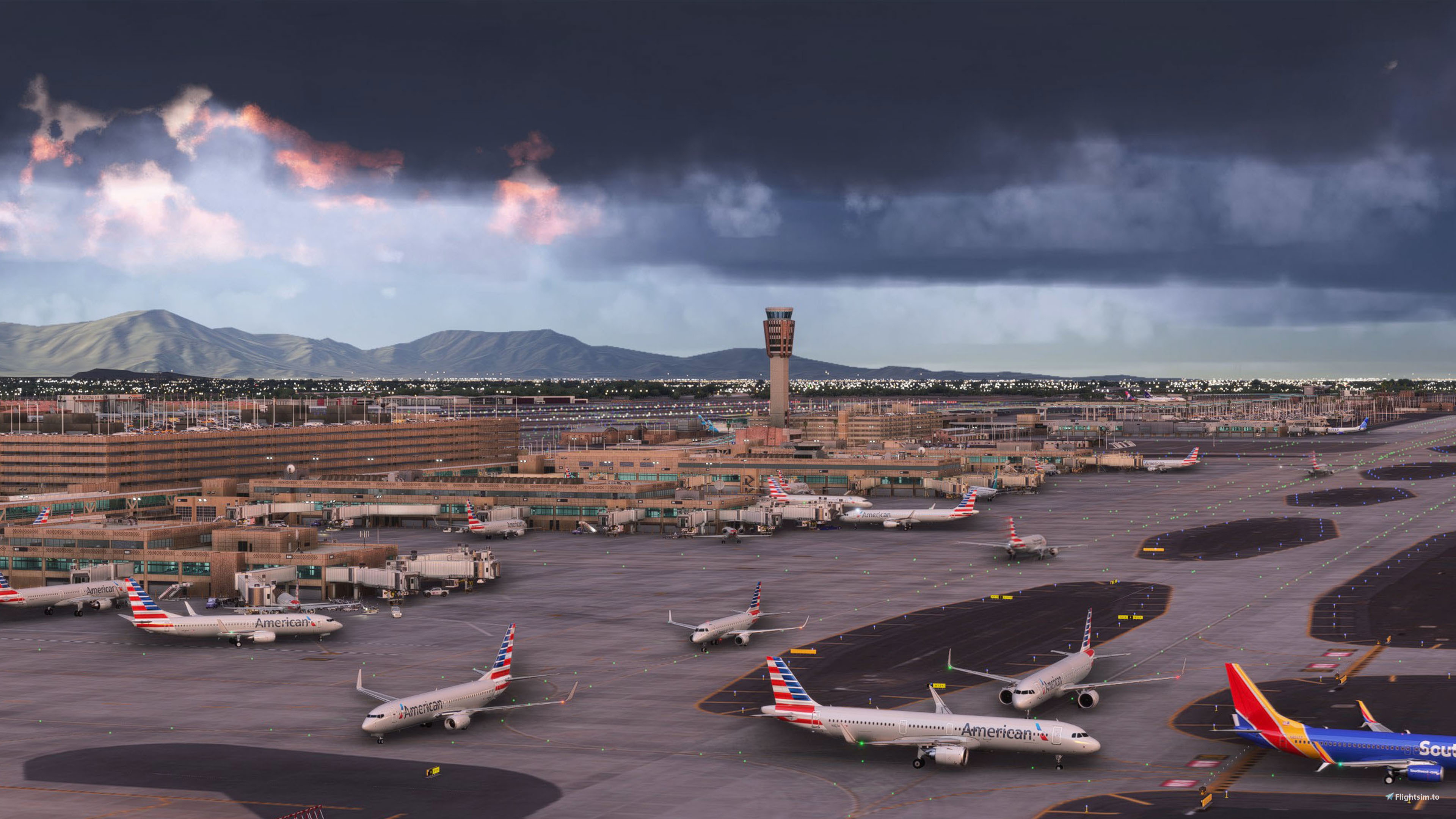 Glideslope Pro Kphx Sky Harbor Phoenix International Airport Msfs