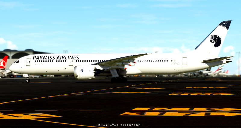 [KT] Horizon Simulation Boeing 787-9 Parmiss Airlines (EP-KVA) LITE for Microsoft Flight ...