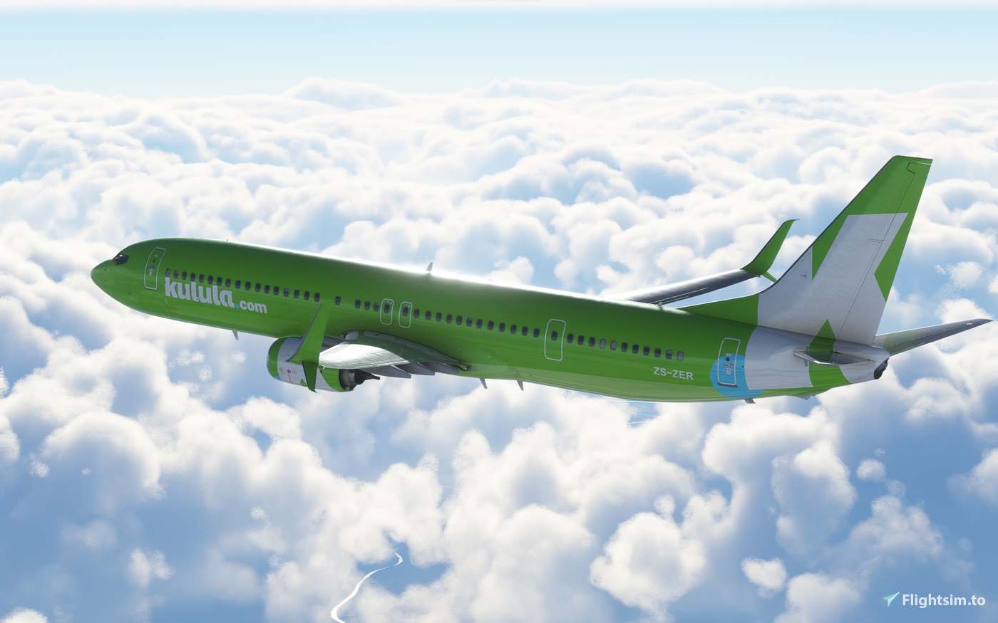 Kulula.com Boeing 737-900ER PMDG SSW ZS-ZER Fictional for Microsoft ...