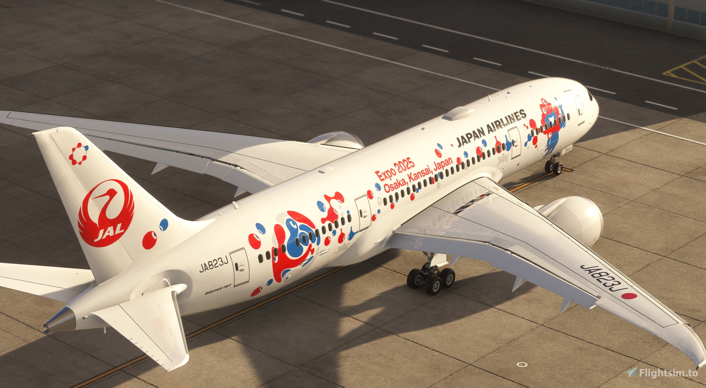 [Kuro B787-8 v2] Japan Airlines JAL MYAKU-MYAKU JET for Microsoft Flight Simulator | MSFS