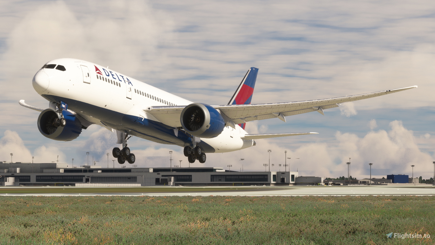Kuro Boeing 787-8 Delta Airlines for Microsoft Flight Simulator | MSFS