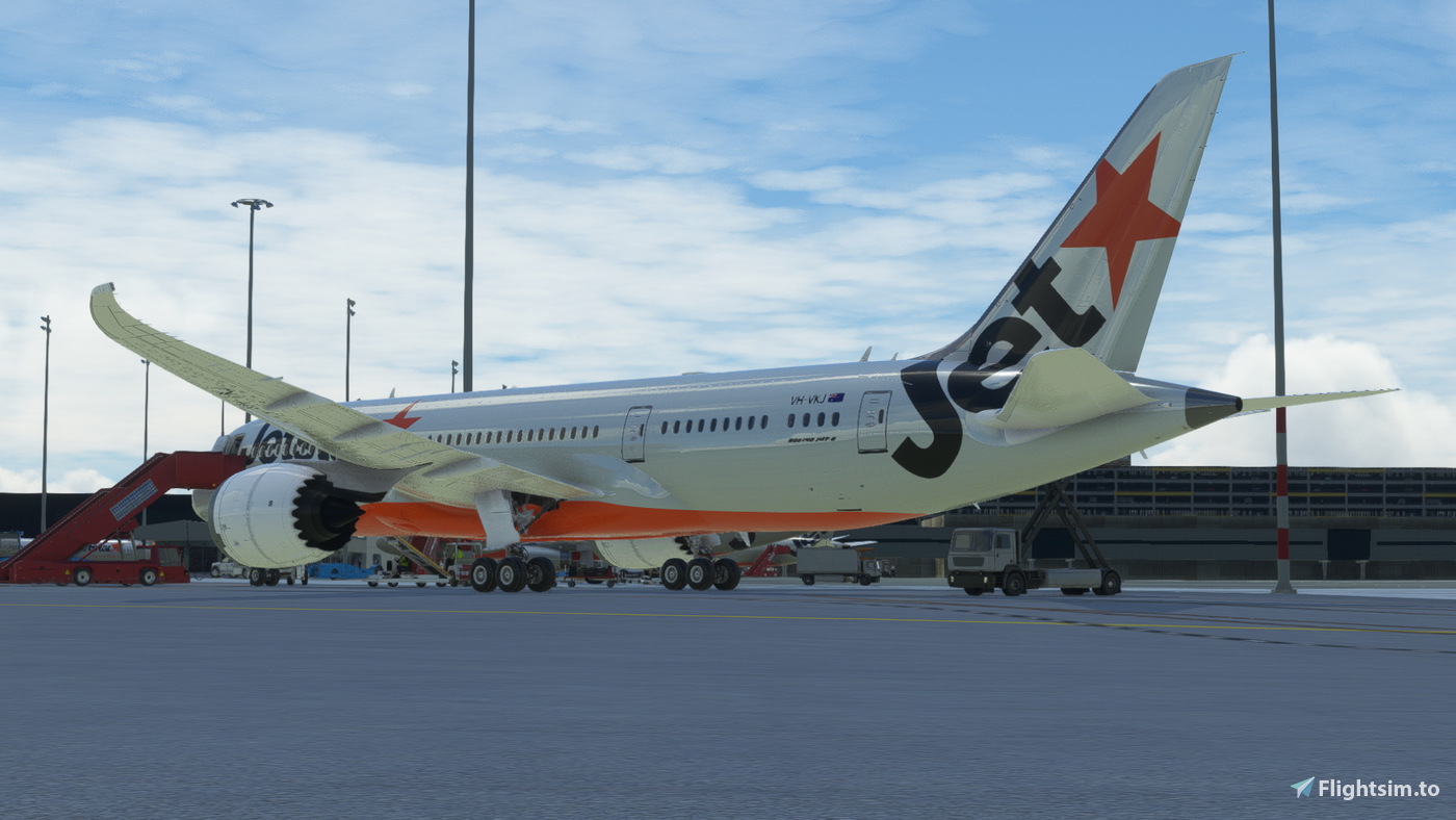 Kuro Boeing 787-8 JetStar VH-VKJ for Microsoft Flight Simulator | MSFS