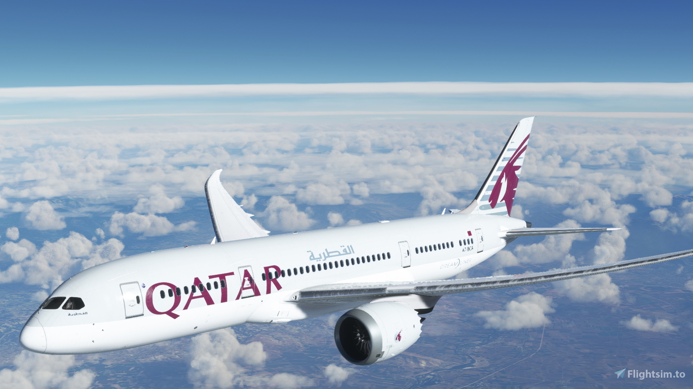 [PACK] Kuro Boeing 787-8 Qatar Airways (with World Cup 22 variant) A7-BCA & A7-BCB "25 Years ...