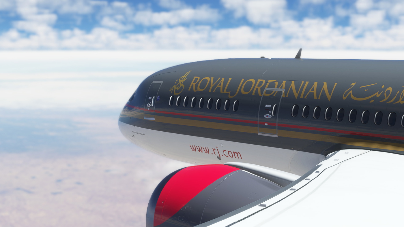 Kuro Boeing B787-8 [V2] Royal Jordanian Fleet Pack | 4K for Microsoft ...