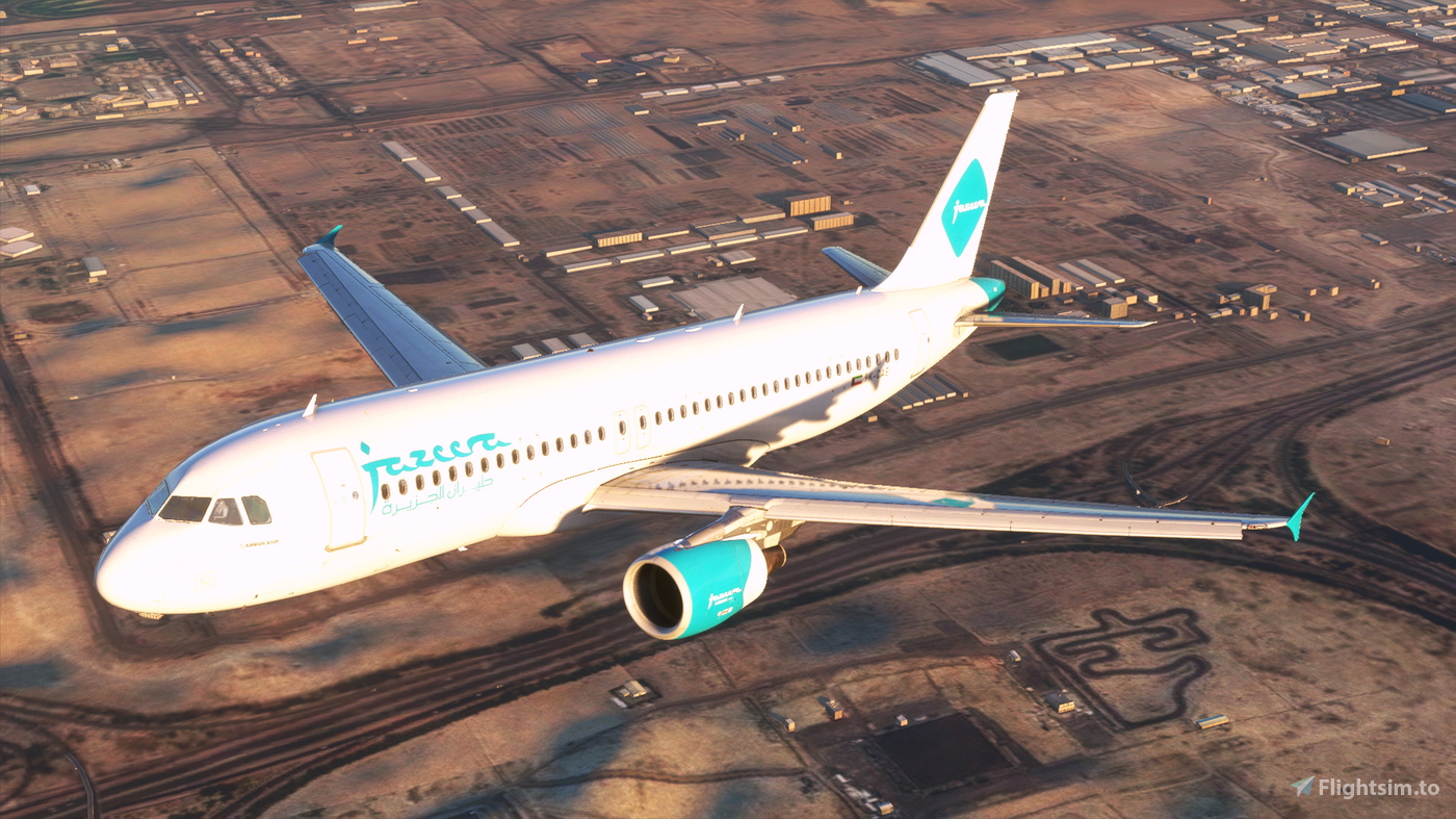 Jazeera Airways | 9K-CAE | Fenixsim A320 v2 for Microsoft Flight ...