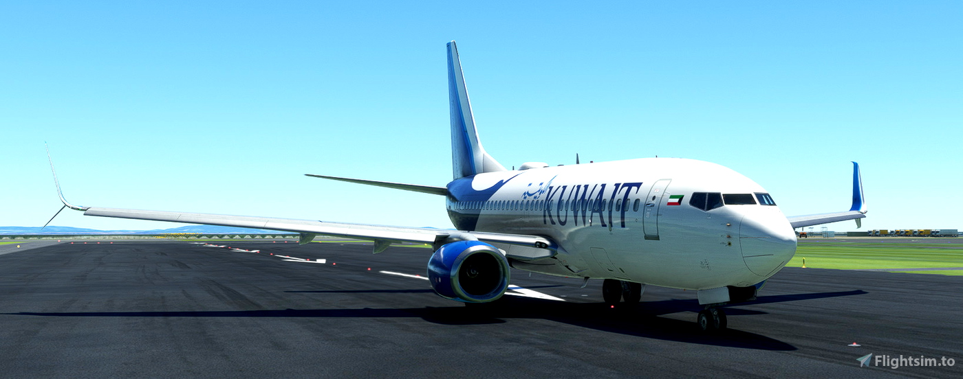 Kuwait Airways PMDG 737-700 (9K-AOU) pour Microsoft Flight Simulator | MSFS