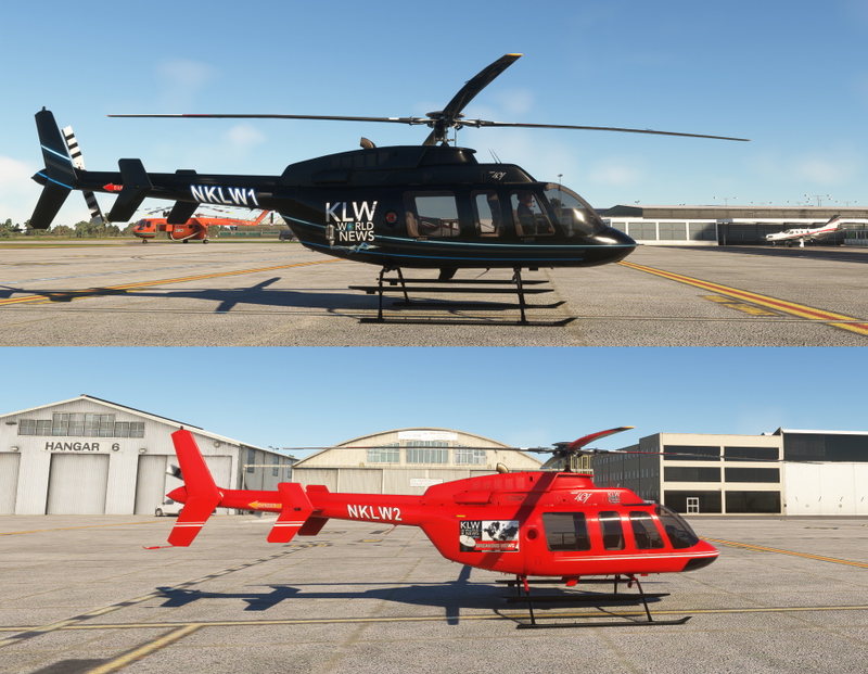 Bell 407 Liveries for Microsoft Flight Simulator | MSFS