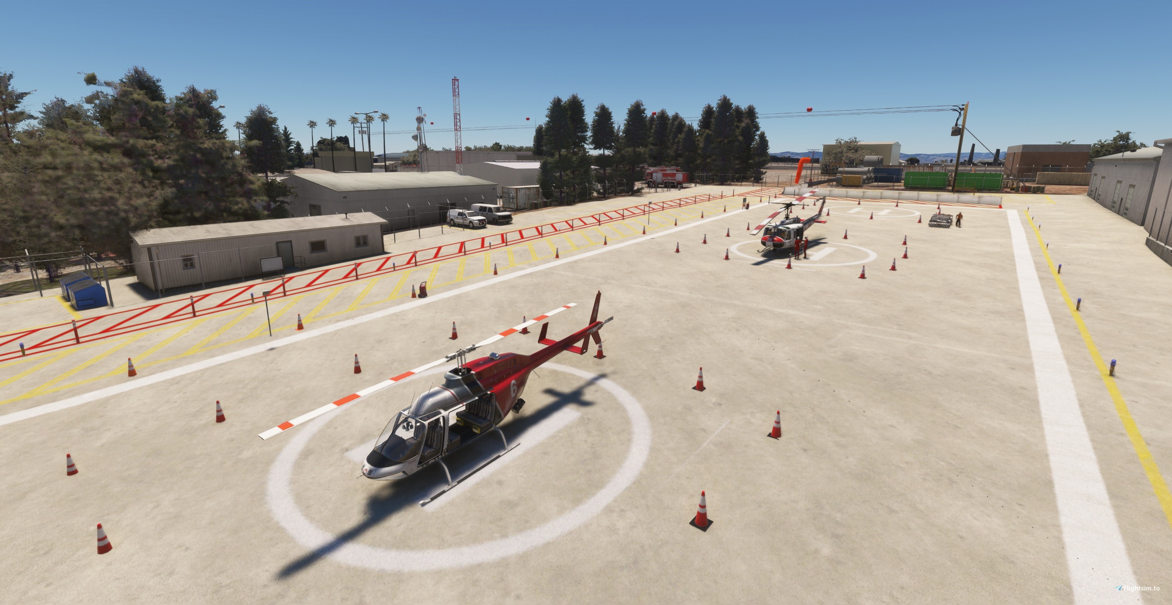 LA County Fire Air Ops - Whiteman (KWHP) - MSFS Add-on - Flightsim.to
