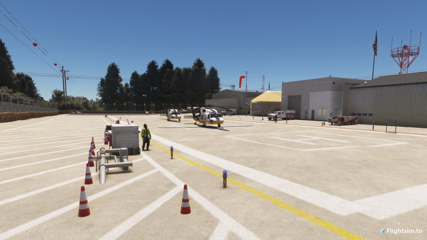 LA County Fire Air Ops - Whiteman (KWHP) para Microsoft Flight ...
