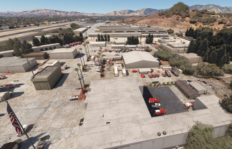 LA County Fire Air Ops - Whiteman (KWHP) for Microsoft Flight Simulator ...