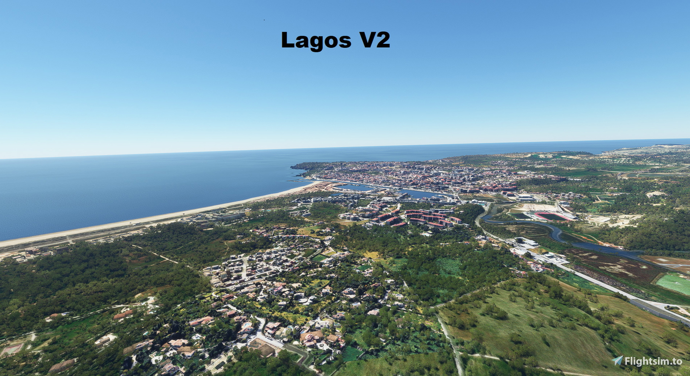 Lagos Meia Praia Portugal for Microsoft Flight Simulator | MSFS