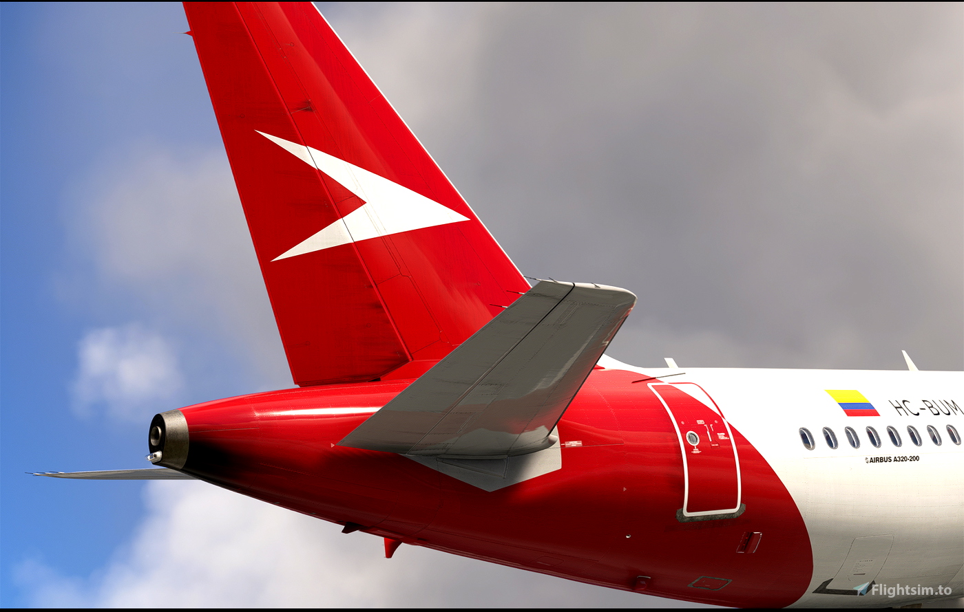 LAPSA HC-BUM | 1995 Fuselage/Cabin in 8k for Fenix Simulation A320v2 ...