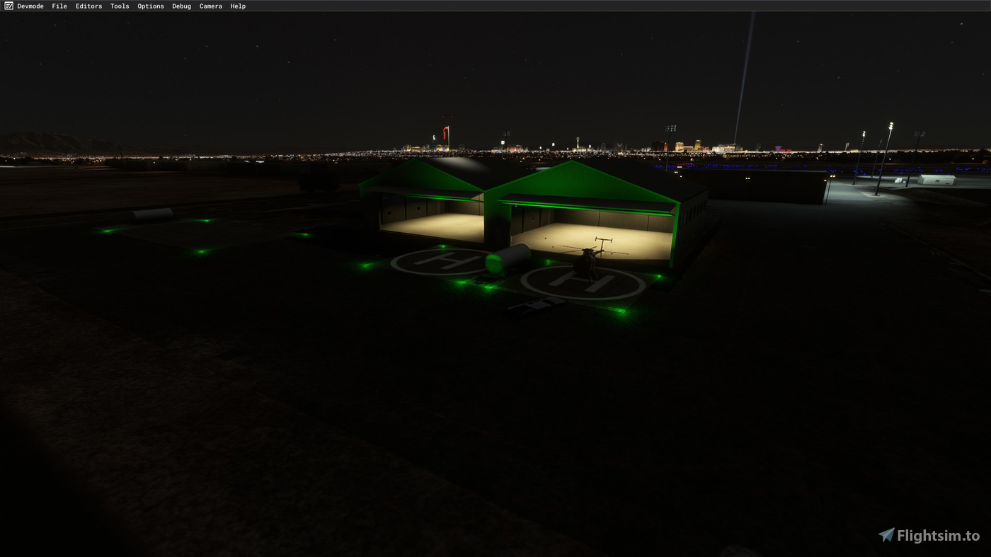 Las Vegas Metro PD Air Unit Hanger pour Microsoft Flight Simulator | MSFS