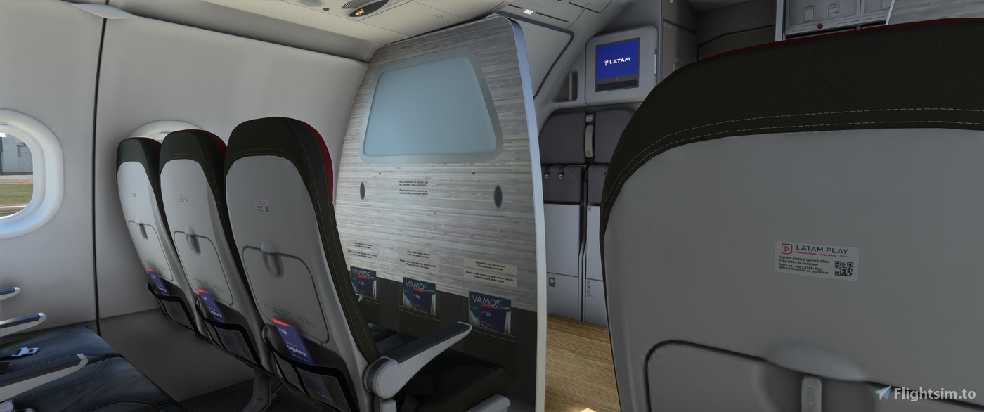 LATAM Airlines Brasil (Full Pack) | Fenix Airbus A320 v2 (IAE) | 4K + Custom Cabin and Cockpit ...