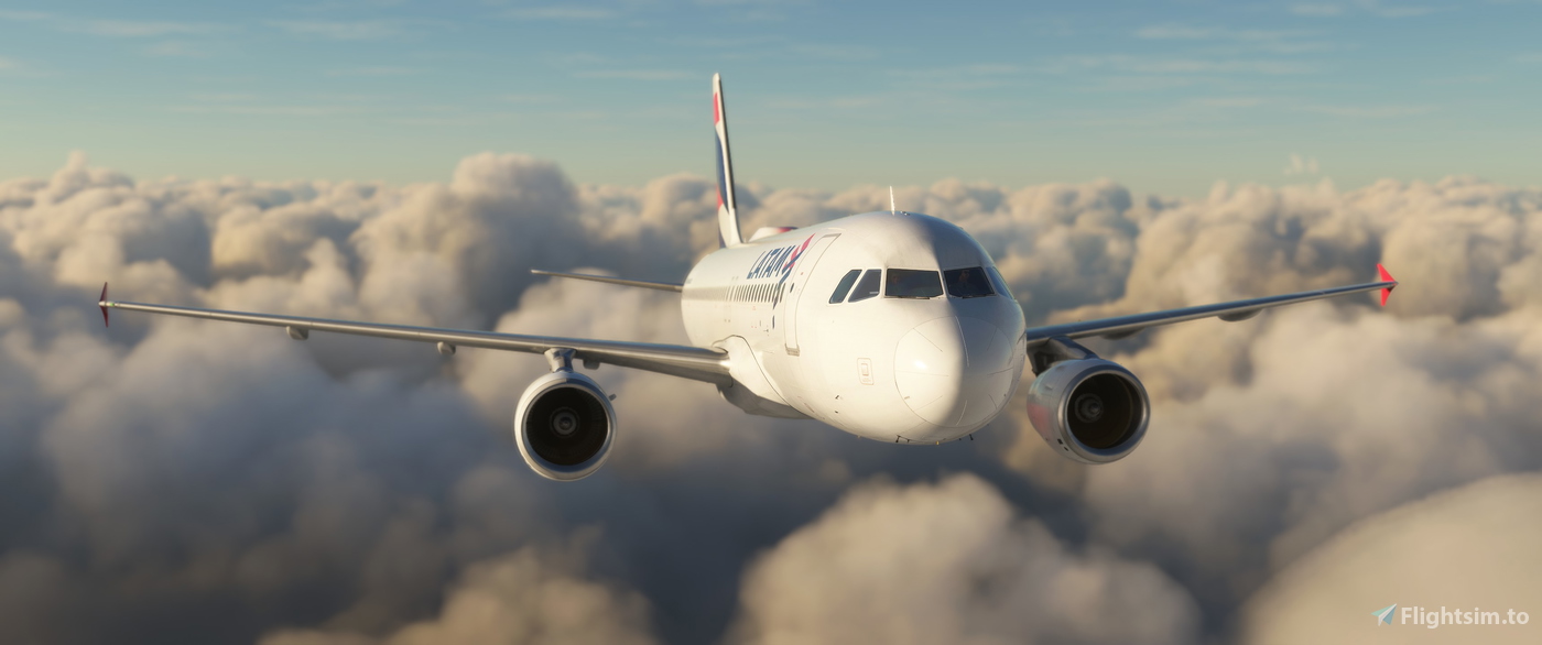 LATAM Airlines Brasil (PR-MYO) | Fenix Airbus A320 v2 (CFM) | 4K ...