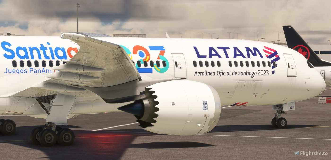 LATAM CC-BGS "SANTIAGO 2023" for Microsoft Flight Simulator | MSFS