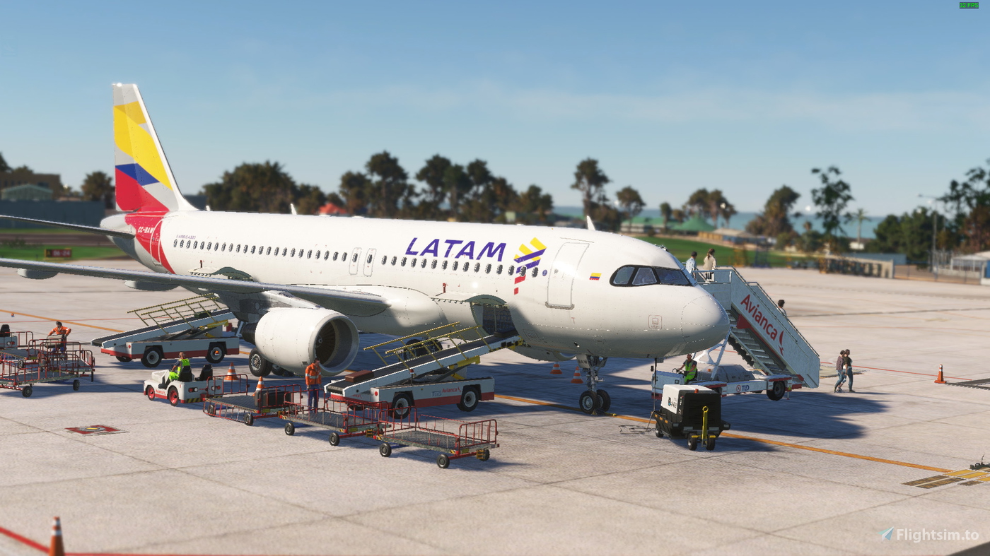 Latam Colombia CC-BFE (8K-CFM) Block 2 for Microsoft Flight Simulator ...
