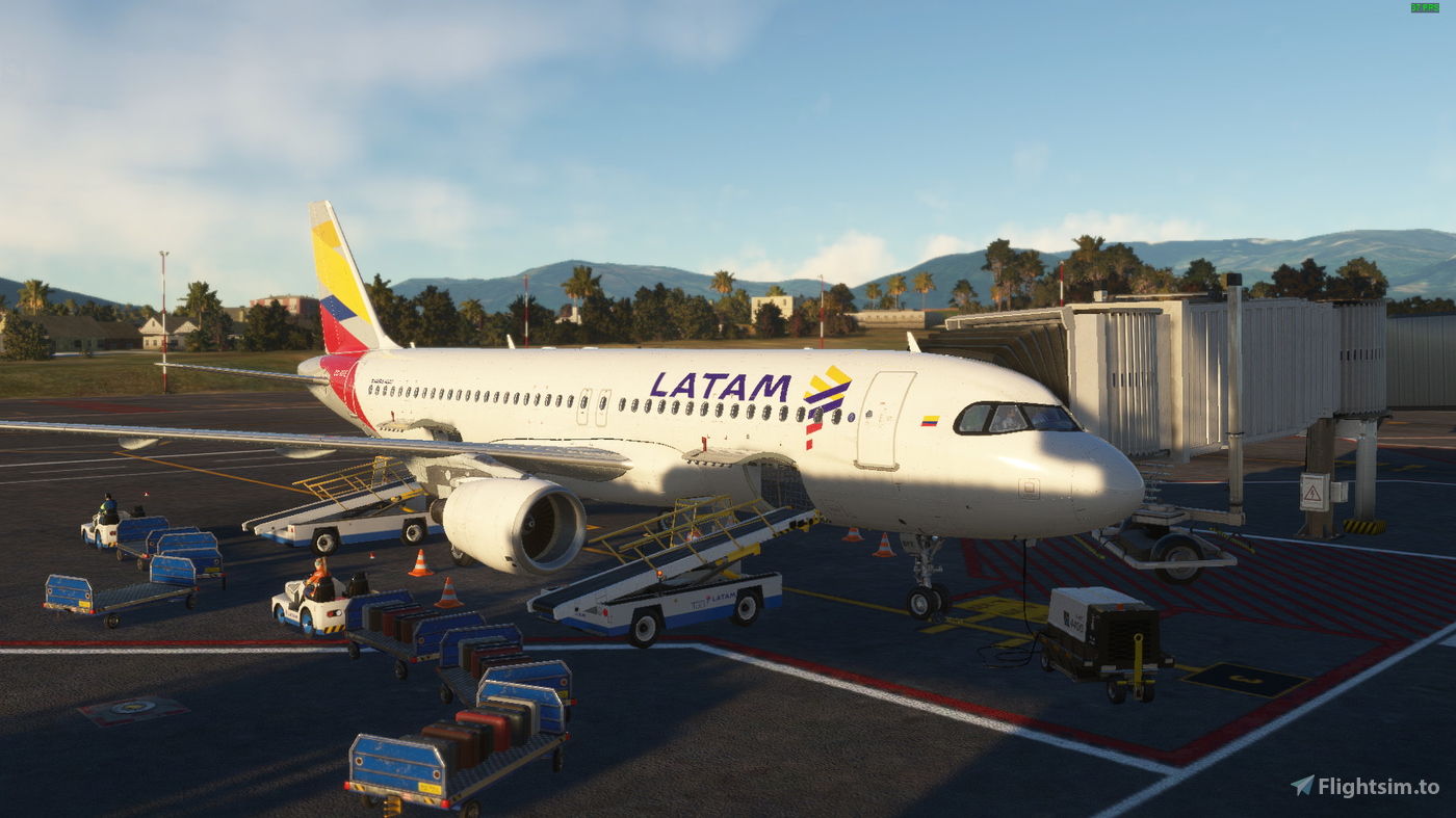 Latam Colombia CC-BFE (8K-CFM) Block 2 for Microsoft Flight Simulator ...