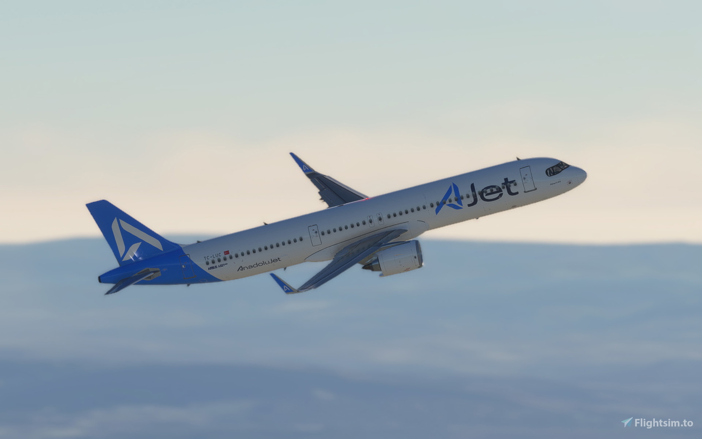 LatinVFR A321NEO AJet (AnadoluJet) NEW LIVERY 8K for Microsoft Flight ...
