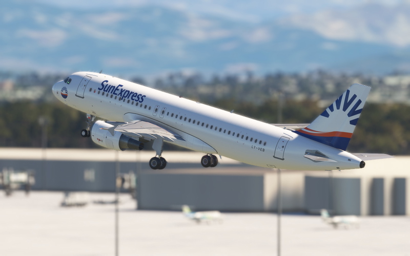 LatinVFR A320ceo SunExpress (LY-VEB) 8K for Microsoft Flight Simulator ...
