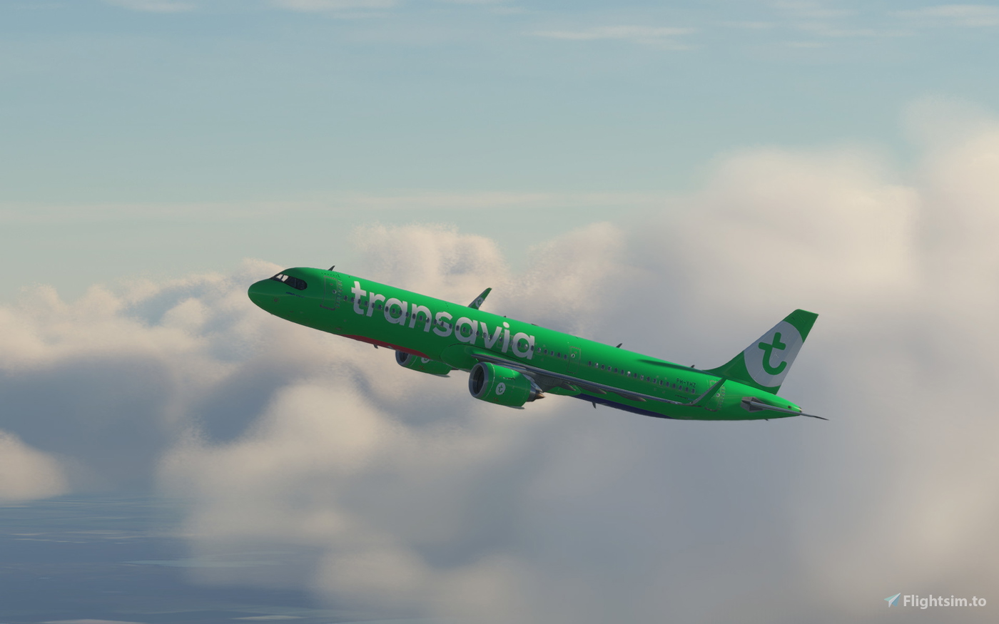 LatinVFR A321 NEO Transavia Green Livery for Microsoft Flight Simulator ...