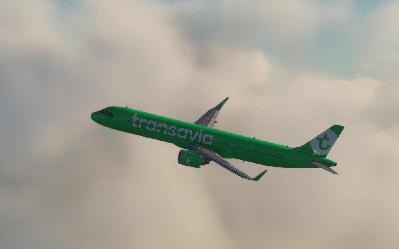 LatinVFR A321 NEO Transavia Green Livery for Microsoft Flight Simulator ...