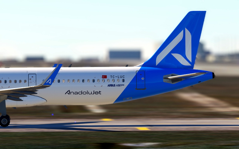 LatinVFR A321NEO AJet (AnadoluJet) NEW LIVERY 8K for Microsoft Flight ...