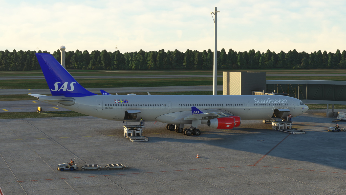 LatinVFR A340-300 GSX PROFILE for Microsoft Flight Simulator | MSFS