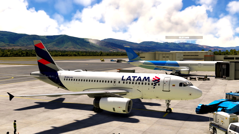 LatinVFR Airbus A319 LATAM Ecuador (HC-CPJ) for Microsoft Flight Simulator | MSFS