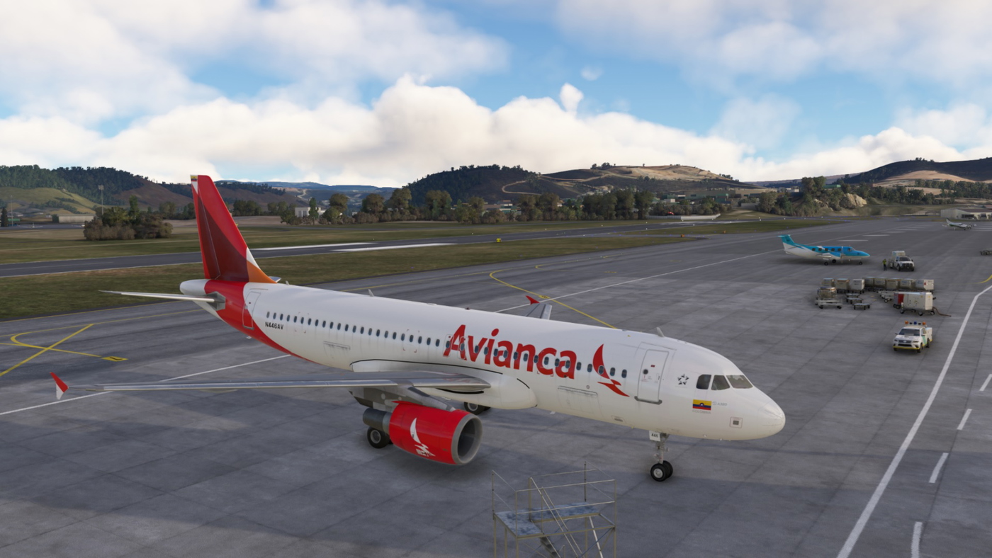 LatinVFR Airbus A320 Avianca (N446AV) for Microsoft Flight Simulator | MSFS