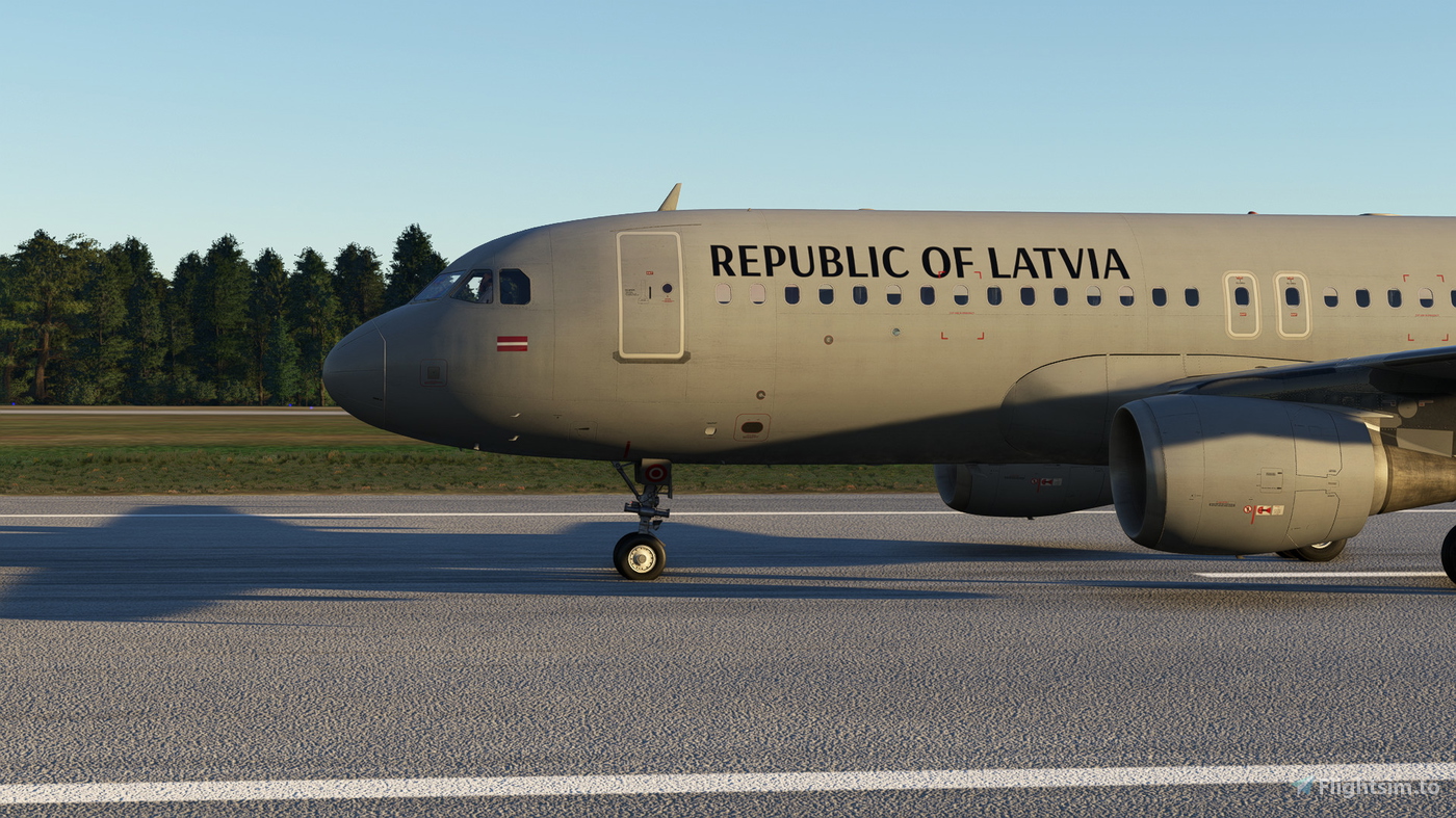Latvian Air Force | Fenix A320 | Fictional | DOUBLE LIVERY! for ...