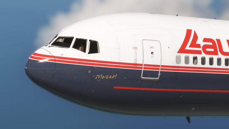 Lauda Air ( OE-LAV ) CaptainSim 767-300ER - 8K for Microsoft Flight ...
