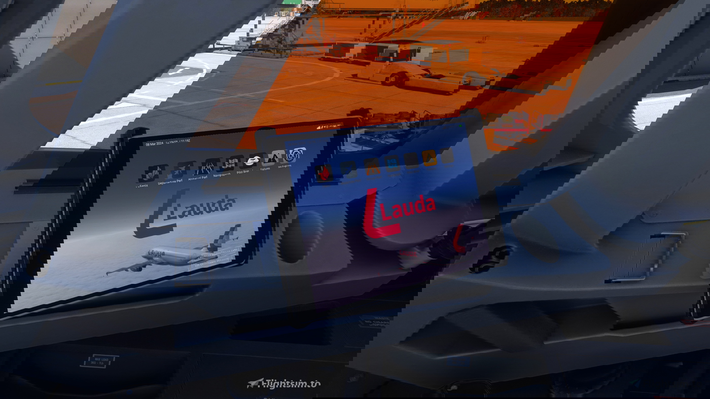 Lauda Europe EFB Background - Fenix A320 V2B2 for Microsoft Flight ...