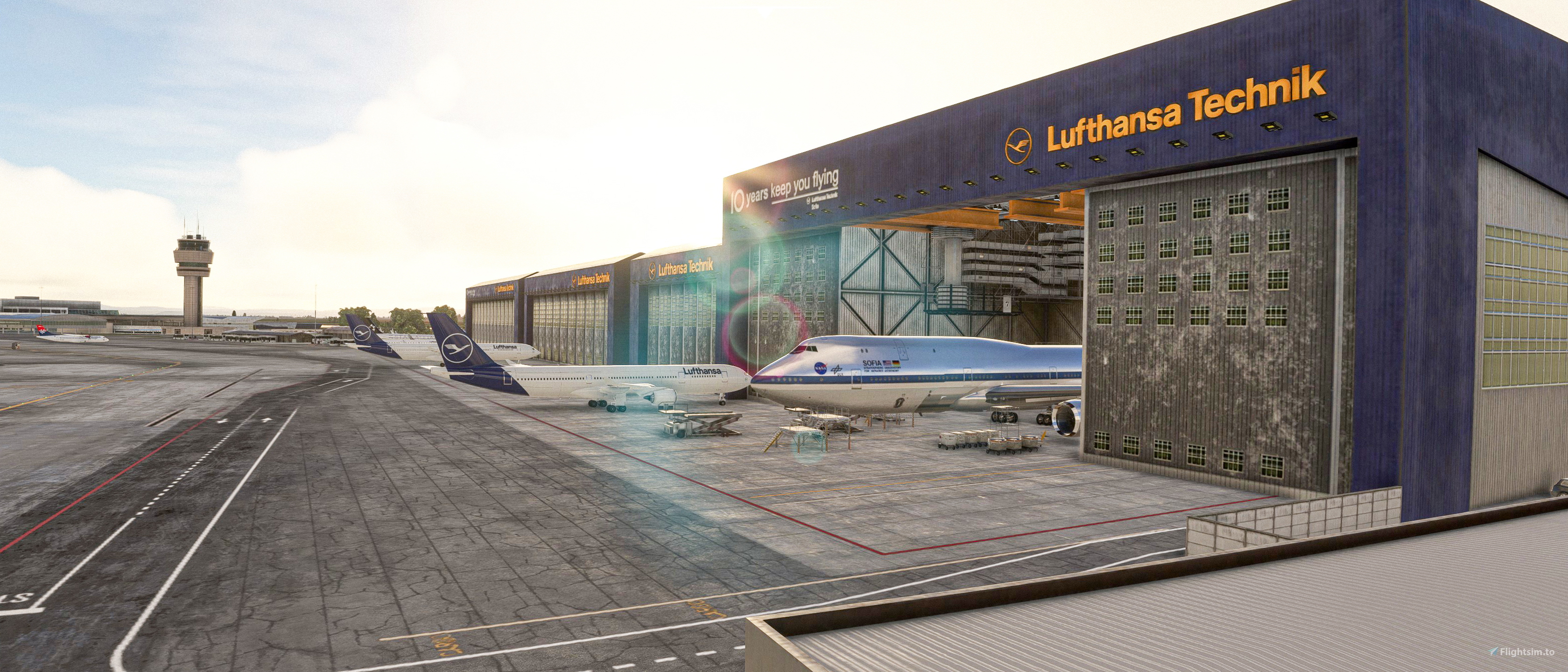 FLY2HIGH - LBSF - Sofia Airport 2.0 for Microsoft Flight Simulator | MSFS