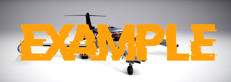 Learjet 35a white example livery for easy 2D repaint for Microsoft ...