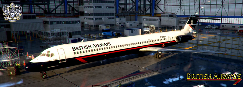 Leonardo MD-82 Maddog British Airways Landor G-BMDG for Microsoft ...