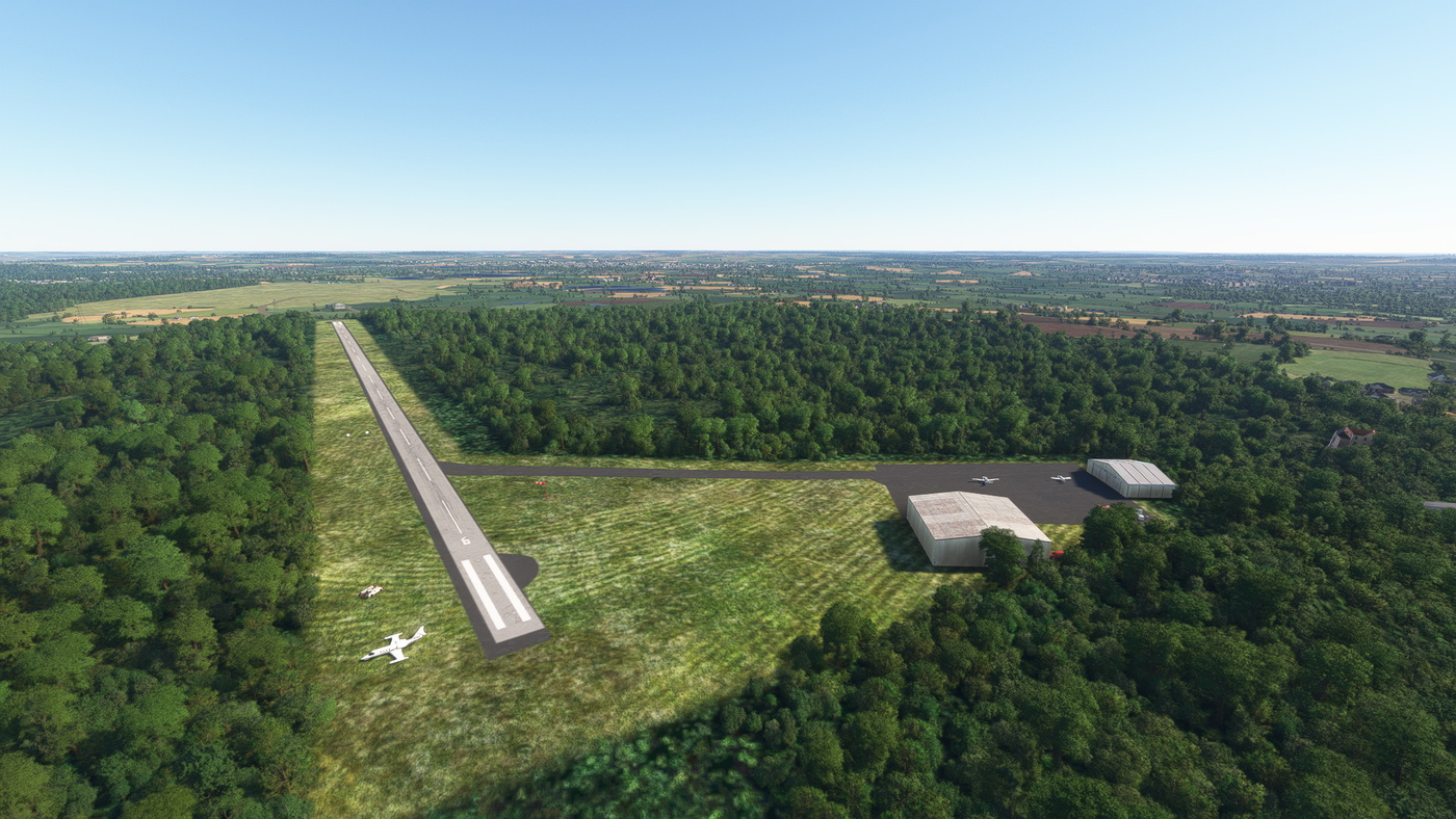 LF50 - Soucelle Airfield for Microsoft Flight Simulator | MSFS